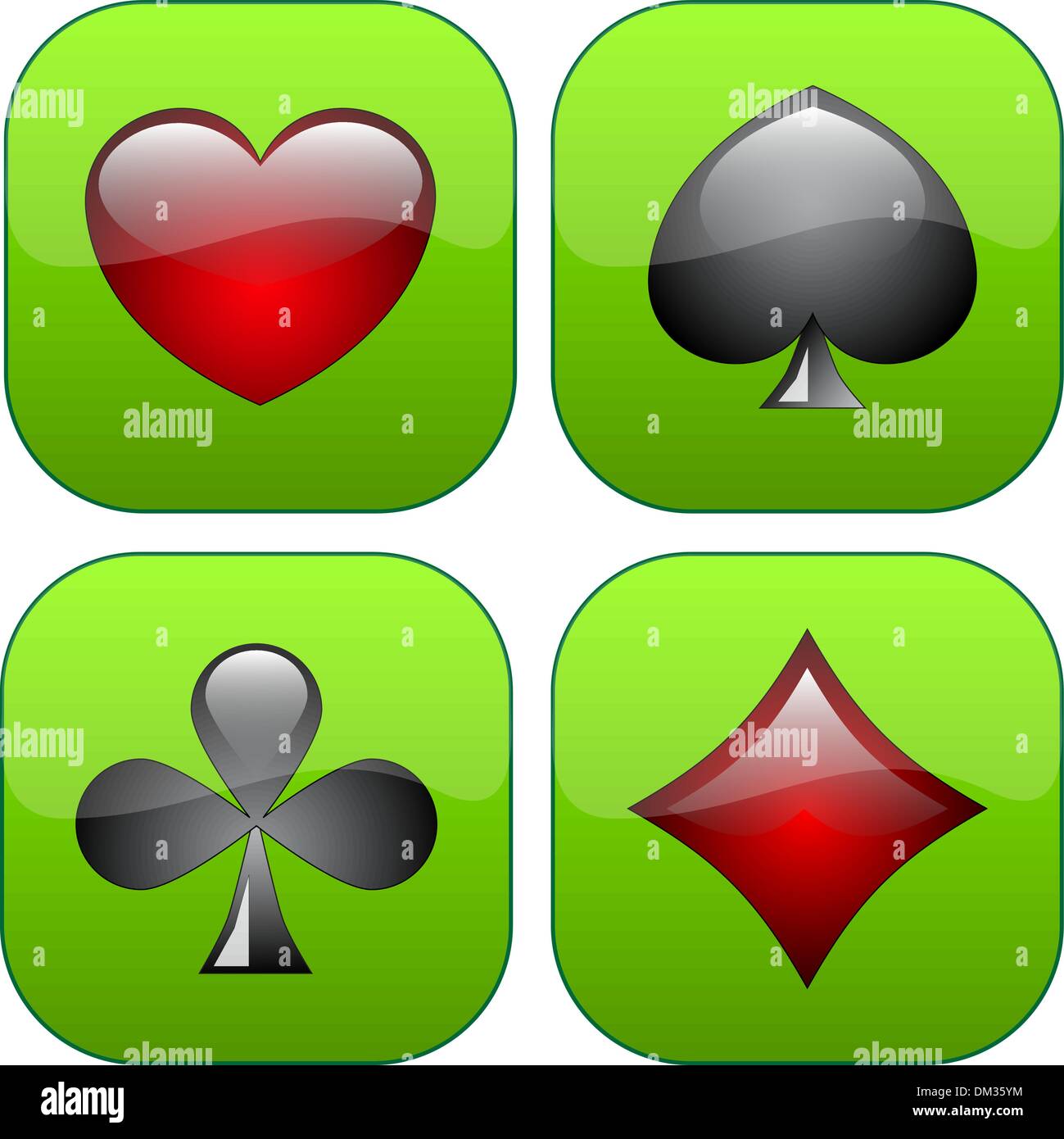 Four icons vector vectors Stock Vector Images - Alamy