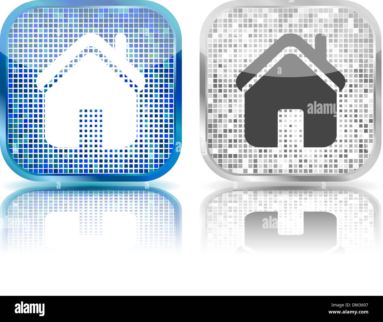 Home icon web design hi-res stock photography and images - Alamy