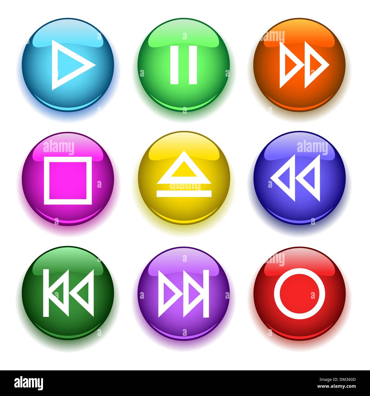 Keyboard on control panel Stock Vector Images - Alamy