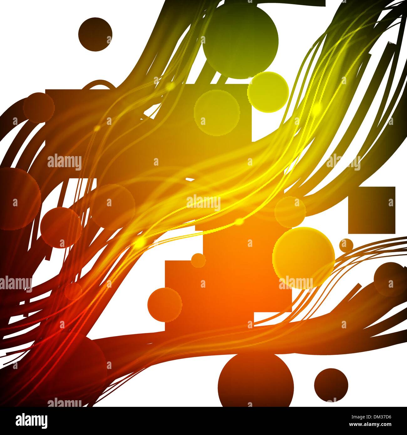 Abstract lights painting on Stock Vector Images - Alamy