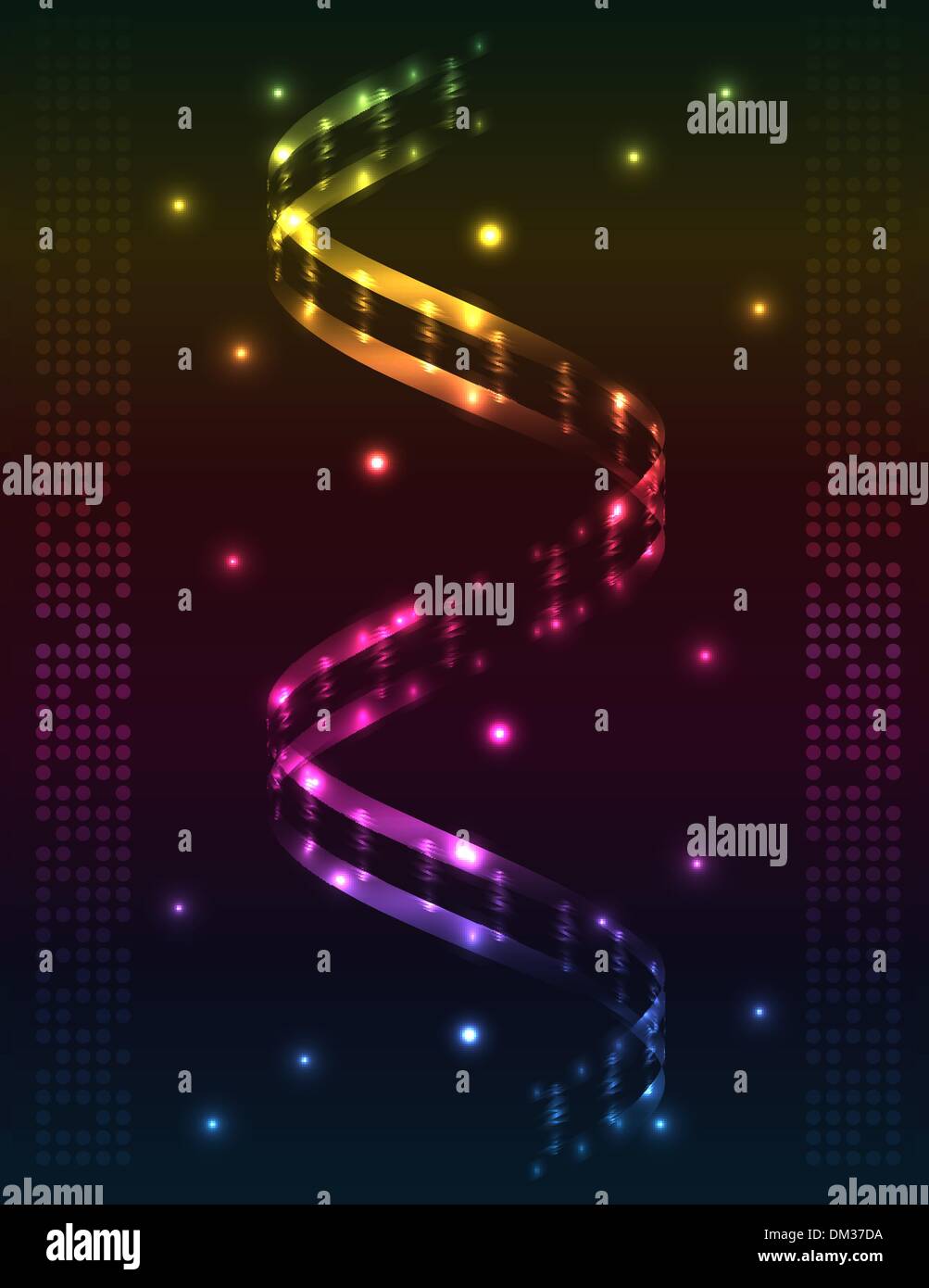 Abstract spiral - colored vector background Stock Vector Image & Art ...