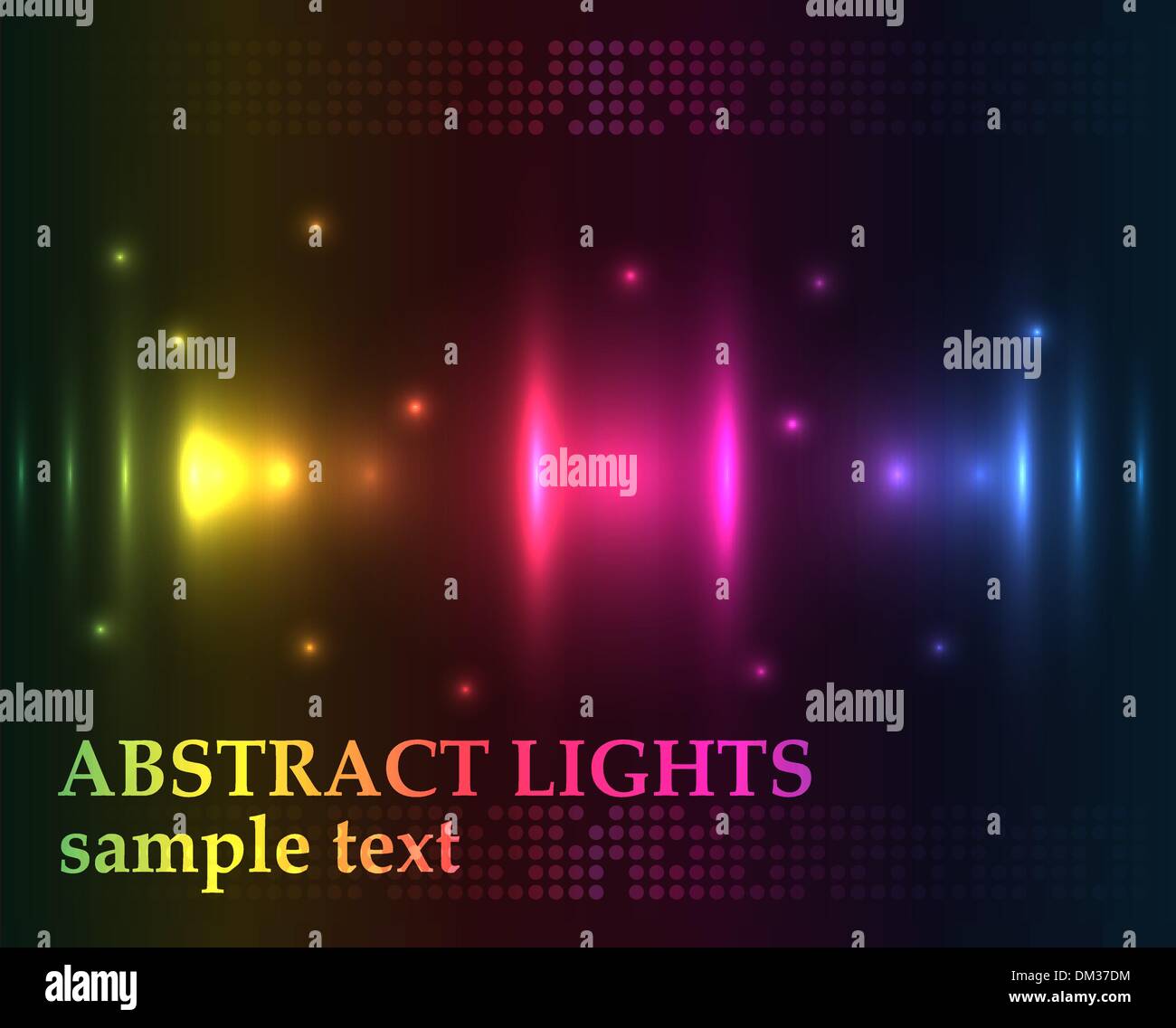 Abstract lights - colored vector background Stock Vector Image & Art ...