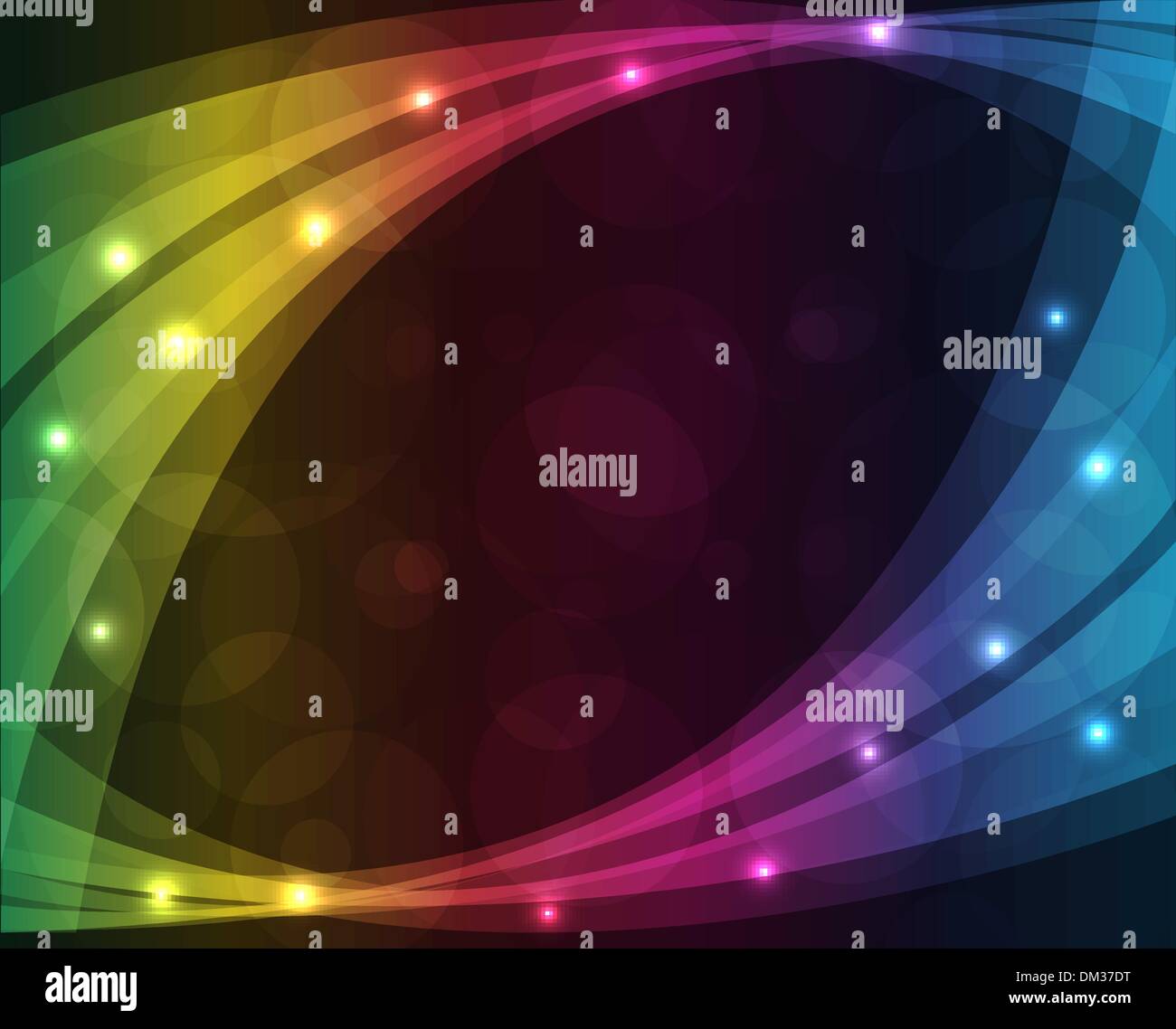 Abstract lights - colored vector background Stock Vector Image & Art ...