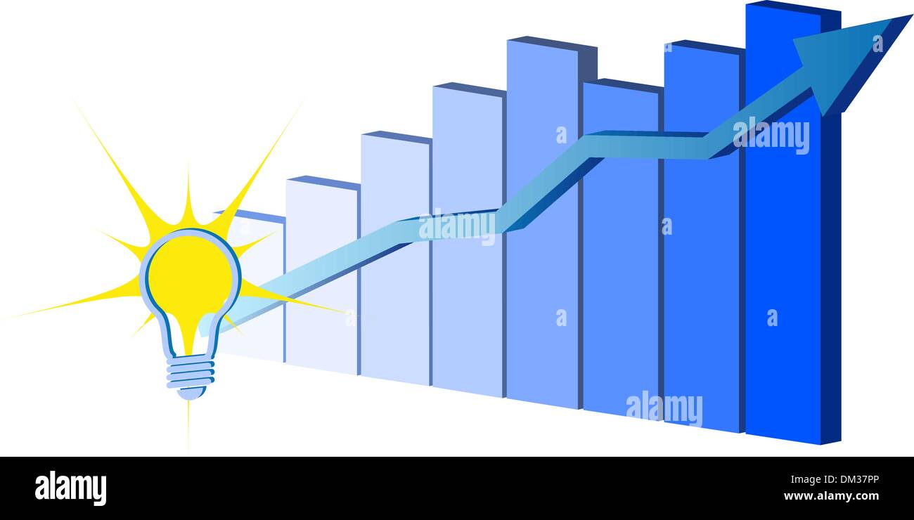 Vector blue chart Stock Vector Image & Art - Alamy