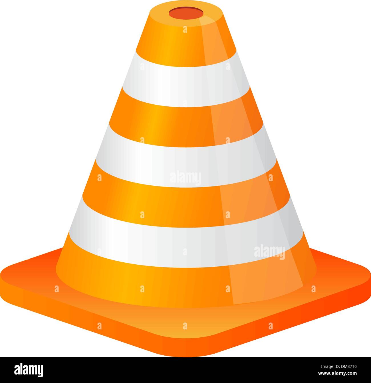 Background traffic cone on Stock Vector Images - Alamy