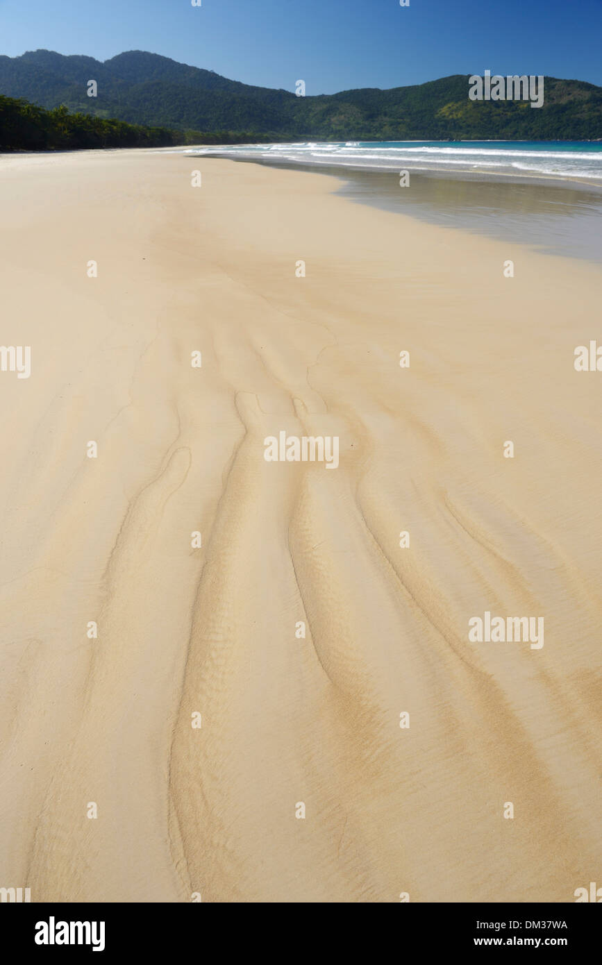 South America, Brazil, Ilha Grande, Lopes Mendez, beach, empty, no ...