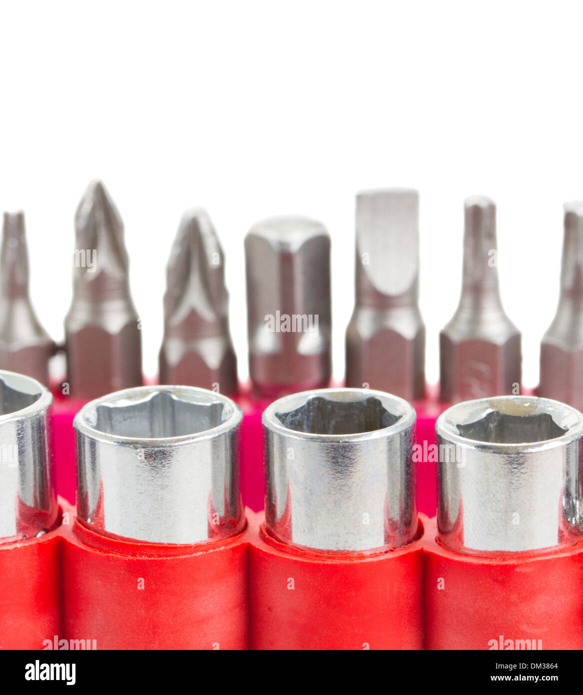 screwdriver tips close up Stock Photo - Alamy
