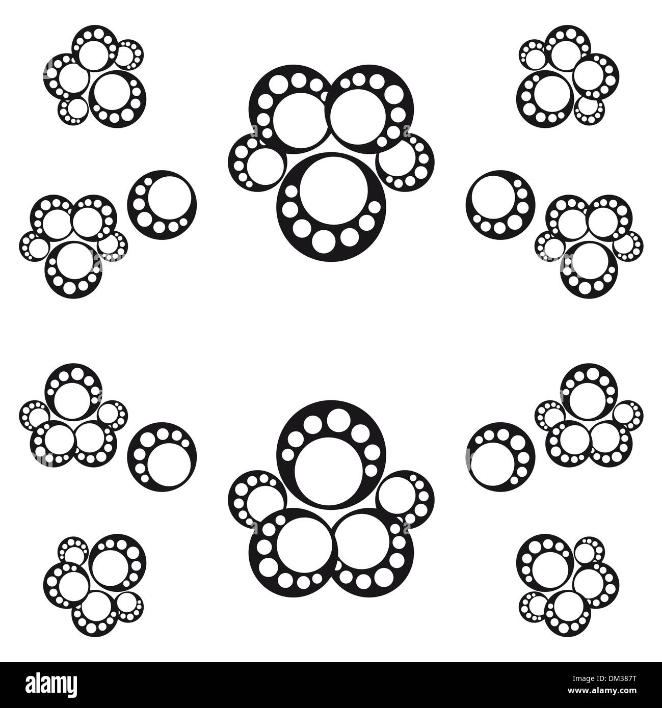 Black line abstract background Cut Out Stock Images & Pictures - Alamy