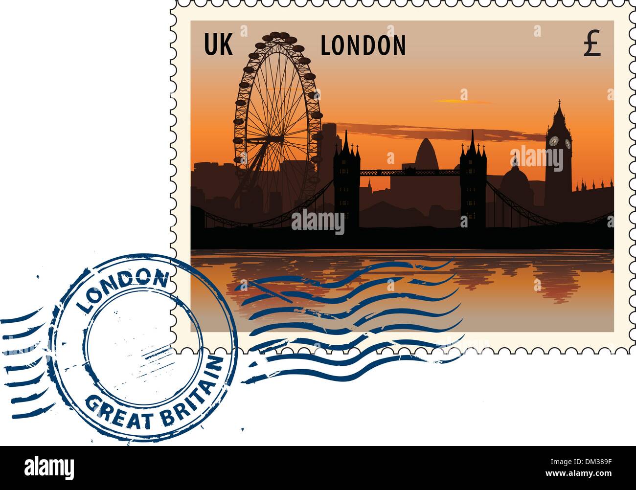 Postmark uk hi-res stock photography and images - Alamy