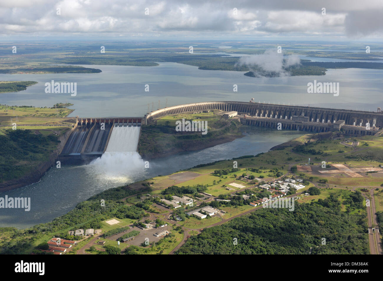 South America United States USA Parana Brazil Dam Itaipu Binational ...