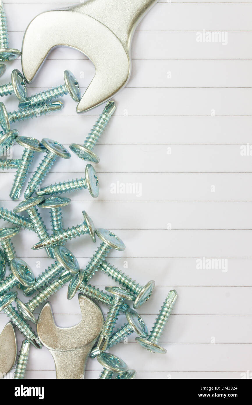 Wrenches bolts and nuts hi-res stock photography and images - Alamy