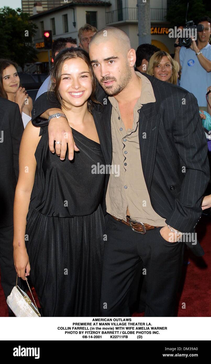 Aug. 14, 2001 - AMERICAN OUTLAWS .PREMIERE AT MANN VILLAGE THEATER LA ...