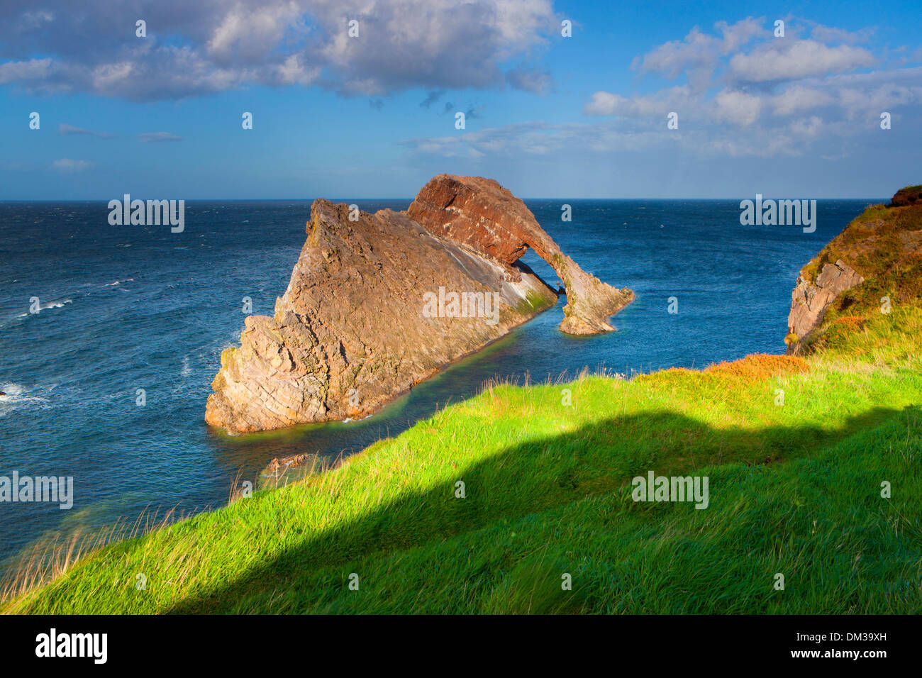 Bow Fiddle rock, Bow Fiddle, rock, Great Britain, Europe, Scotland, sea ...
