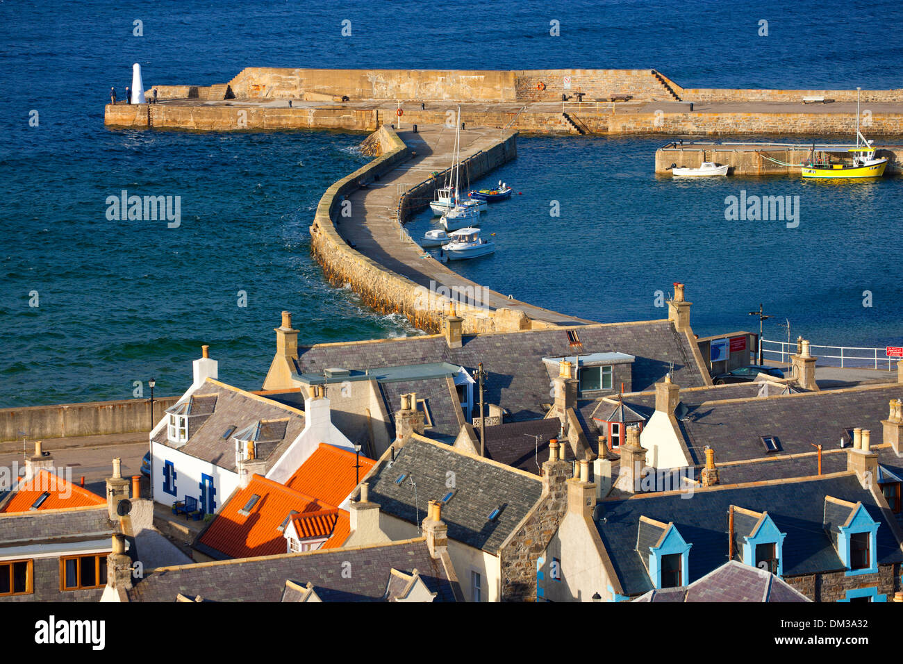 Cullen, Great Britain, Europe, Scotland, sea, coast, provincial town ...