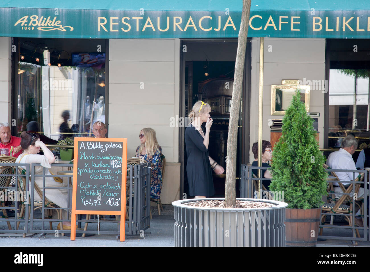 Cafe blikle warsaw hi-res stock photography and images - Alamy