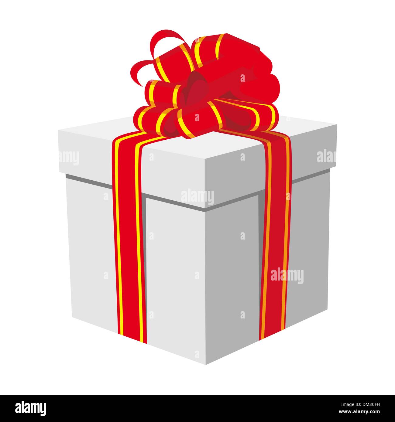 Red gift box beautiful Stock Vector Images - Alamy