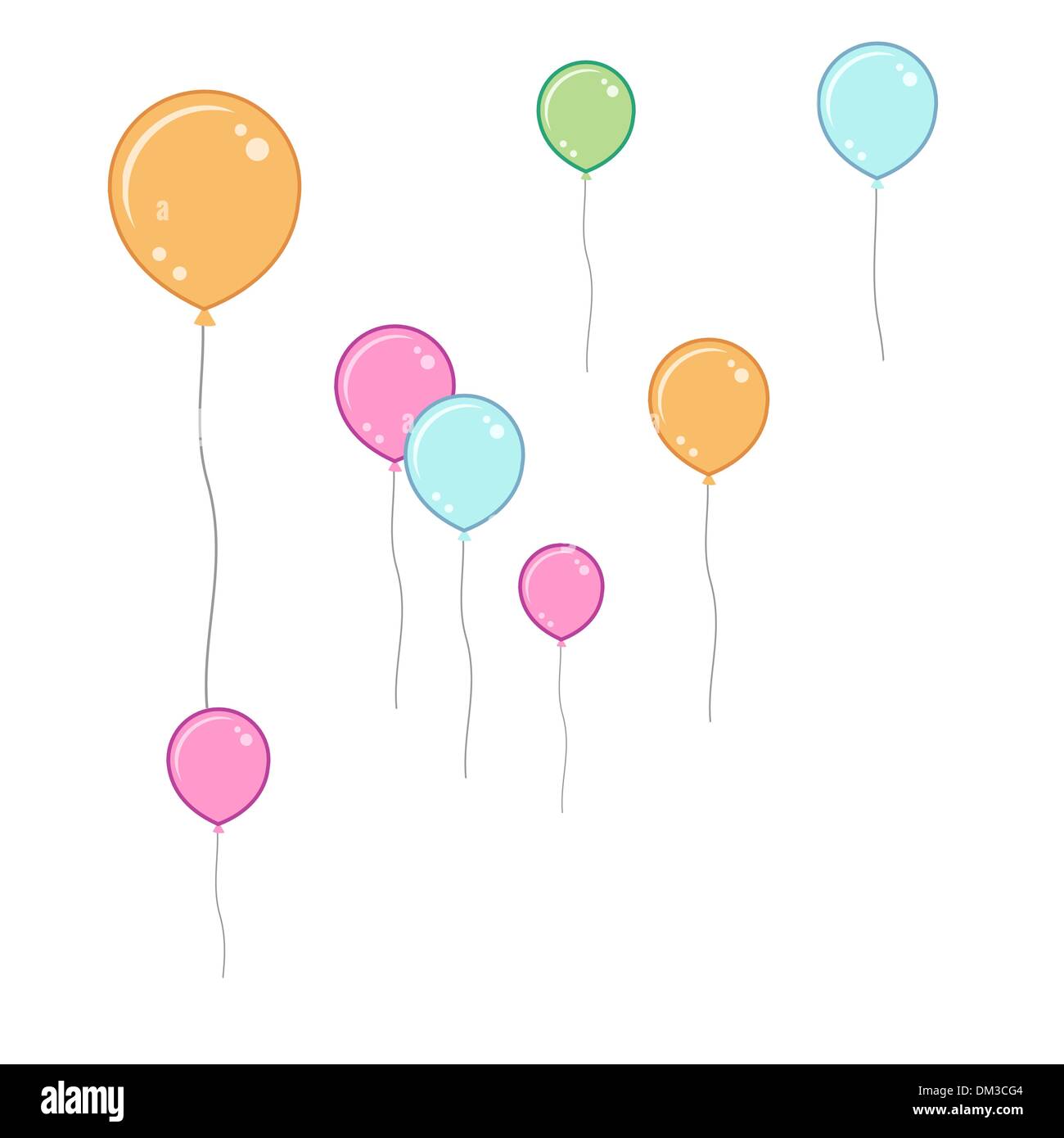 Balloons poster Cut Out Stock Images & Pictures - Alamy