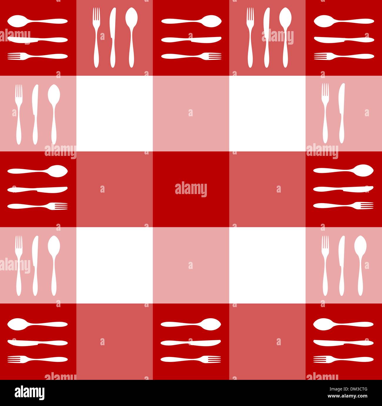 Restaurant menu cutlery pattern hi-res stock photography and images - Alamy