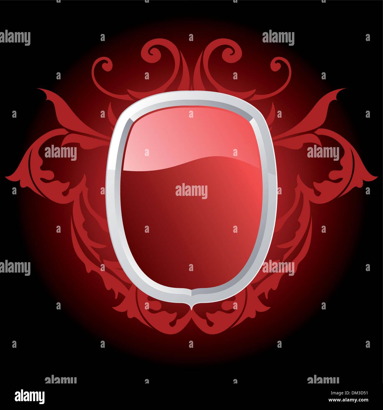 Shiny shield illustration Stock Vector Image & Art - Alamy
