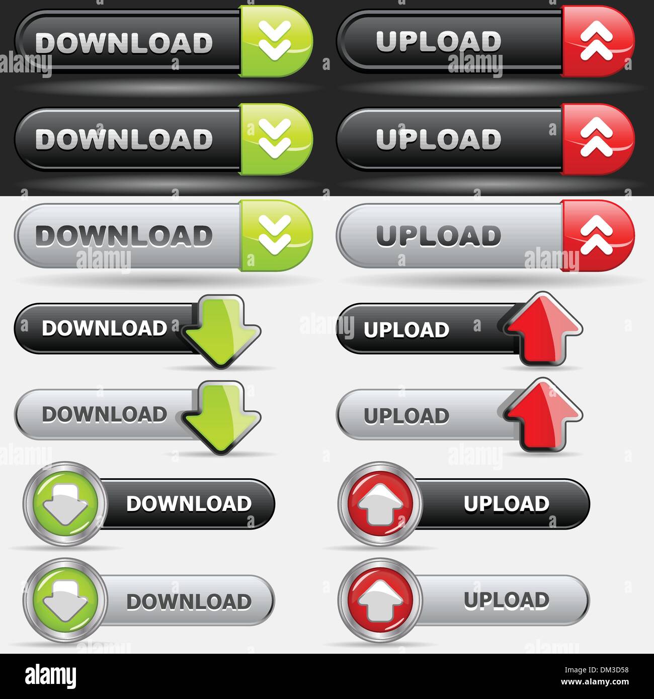 Black with grey Stock Vector Images - Alamy