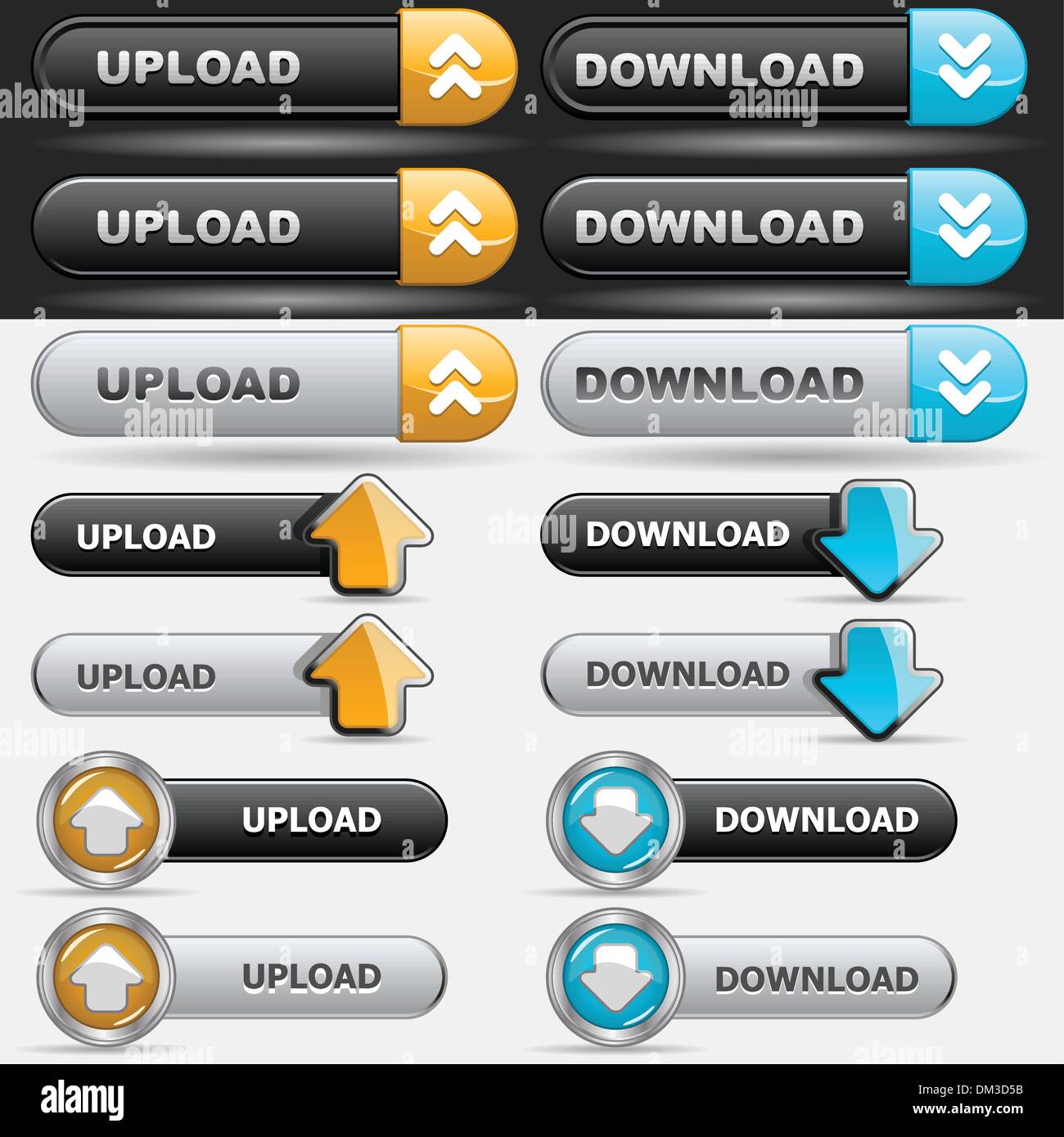 Black with grey Stock Vector Images - Alamy