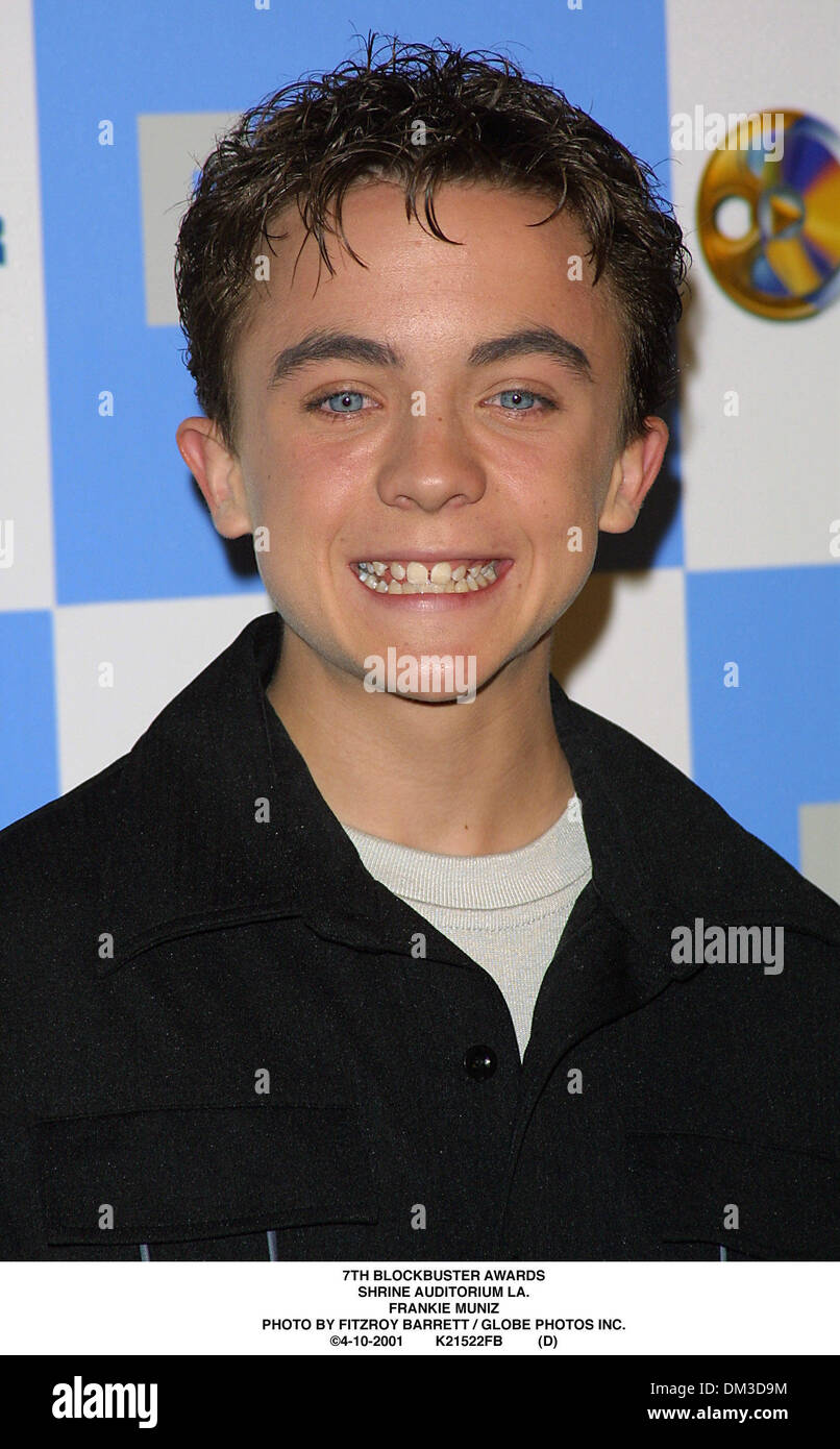 Apr. 10, 2001 - 7TH BLOCKBUSTER AWARDS.SHRINE AUDITORIUM LA..FRANKIE ...