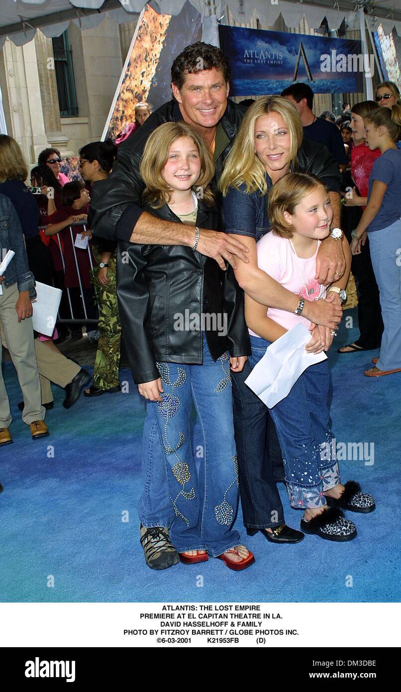 June 3, 2001 - ATLANTIS: THE LOST EMPIRE.PREMIERE AT EL CAPITAN THEATRE ...
