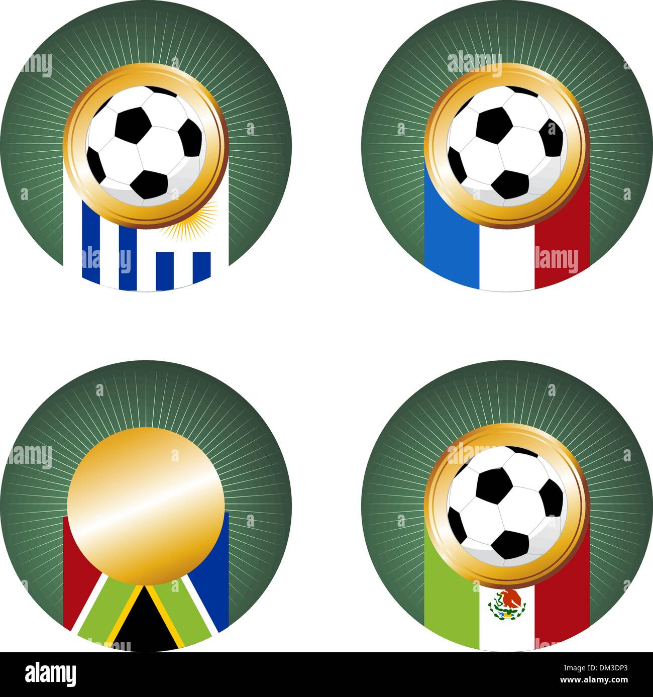 World cup football ball mexico Stock Vector Images - Alamy