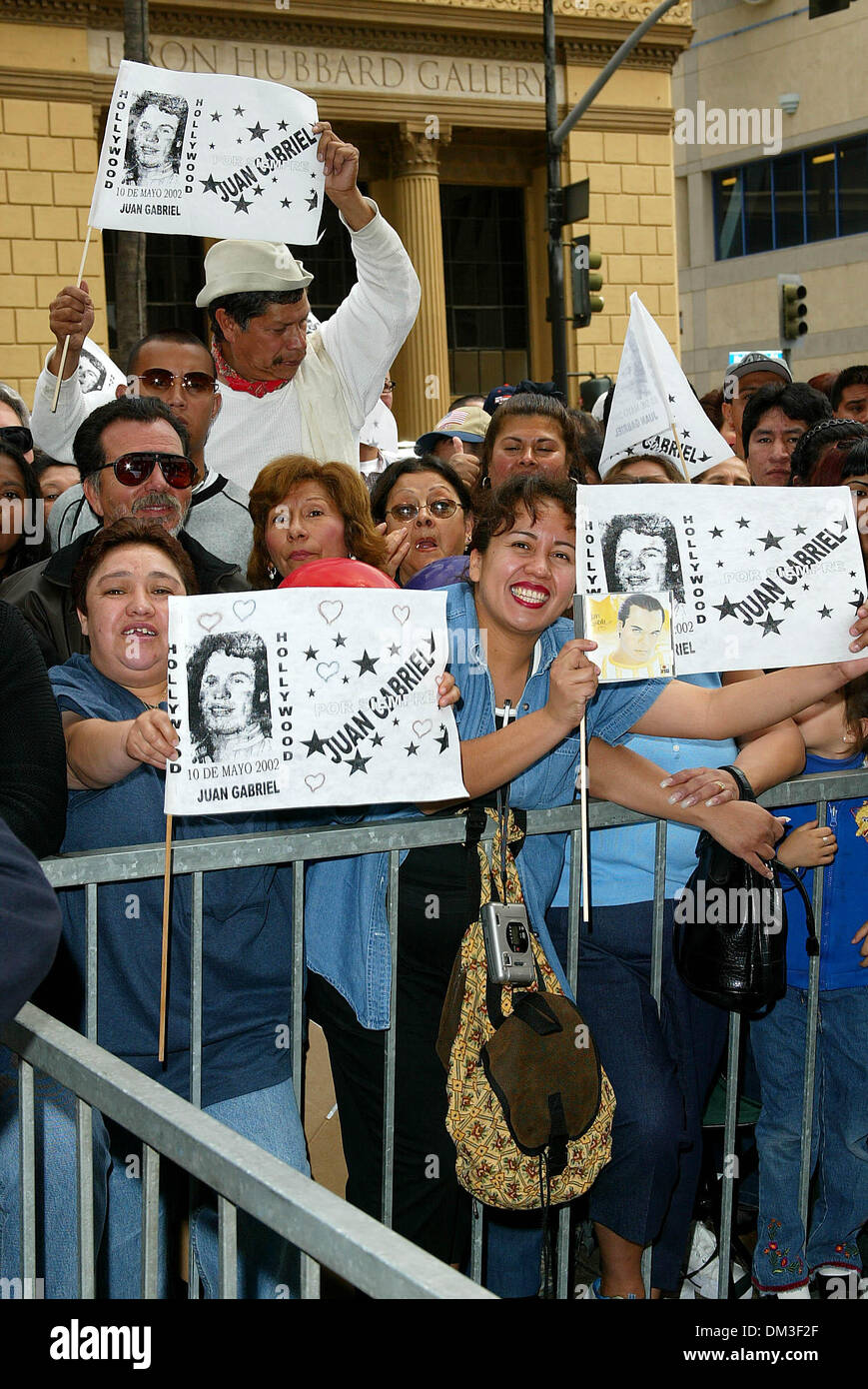 May 10, 2002 - Los Angeles, CALIFORNIA - SINGER JUAN GABRIEL HONORED ...