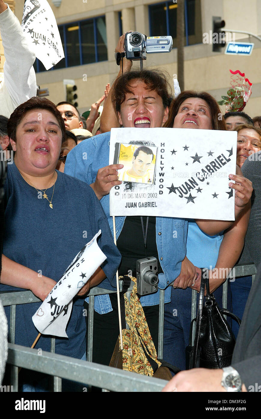 May 10, 2002 - Los Angeles, CALIFORNIA - SINGER JUAN GABRIEL HONORED ...