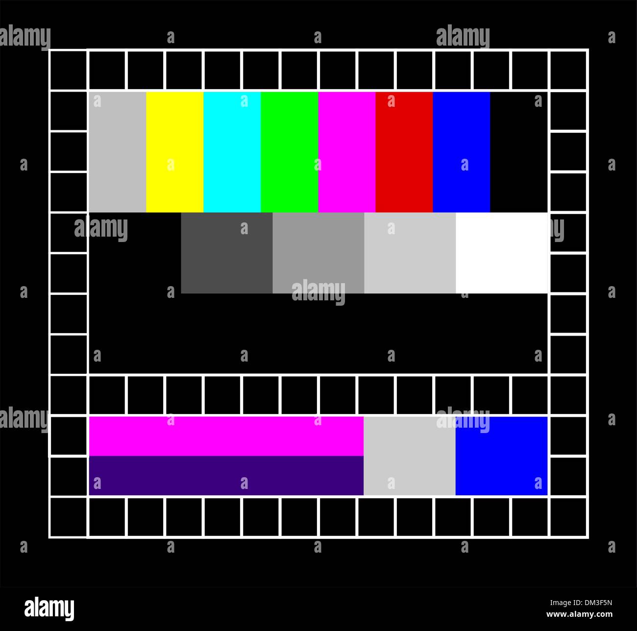 Tv color bars hi-res stock photography and images - Alamy