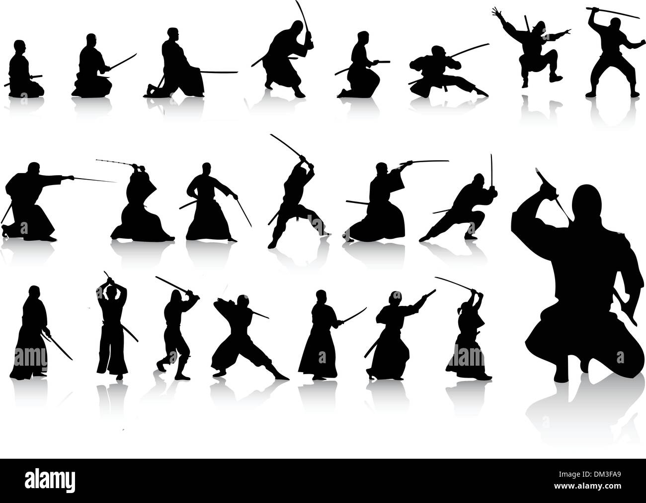 Fighters vector vectors hi-res stock photography and images - Alamy