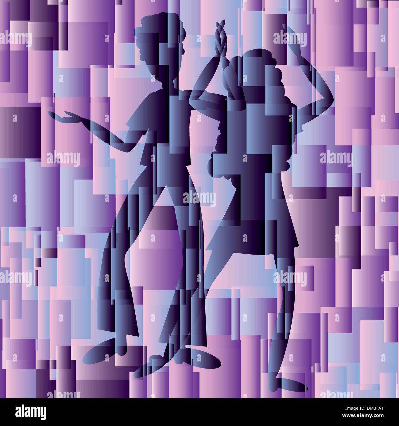 Purple dancers hi-res stock photography and images - Alamy