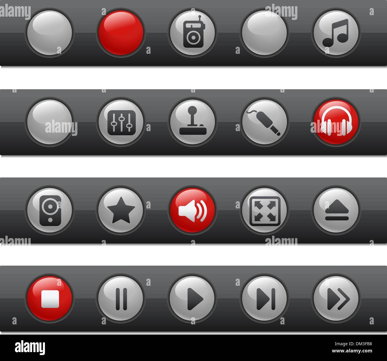 Tv with sound bar Stock Vector Images - Alamy