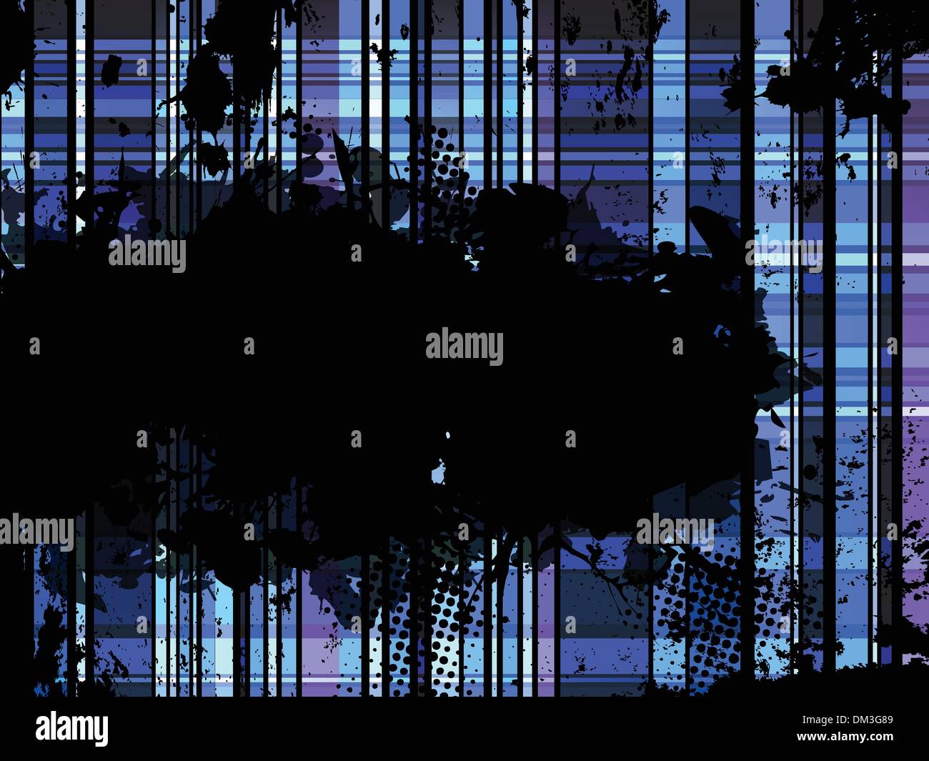 Blue vector background squares Stock Vector Images - Alamy