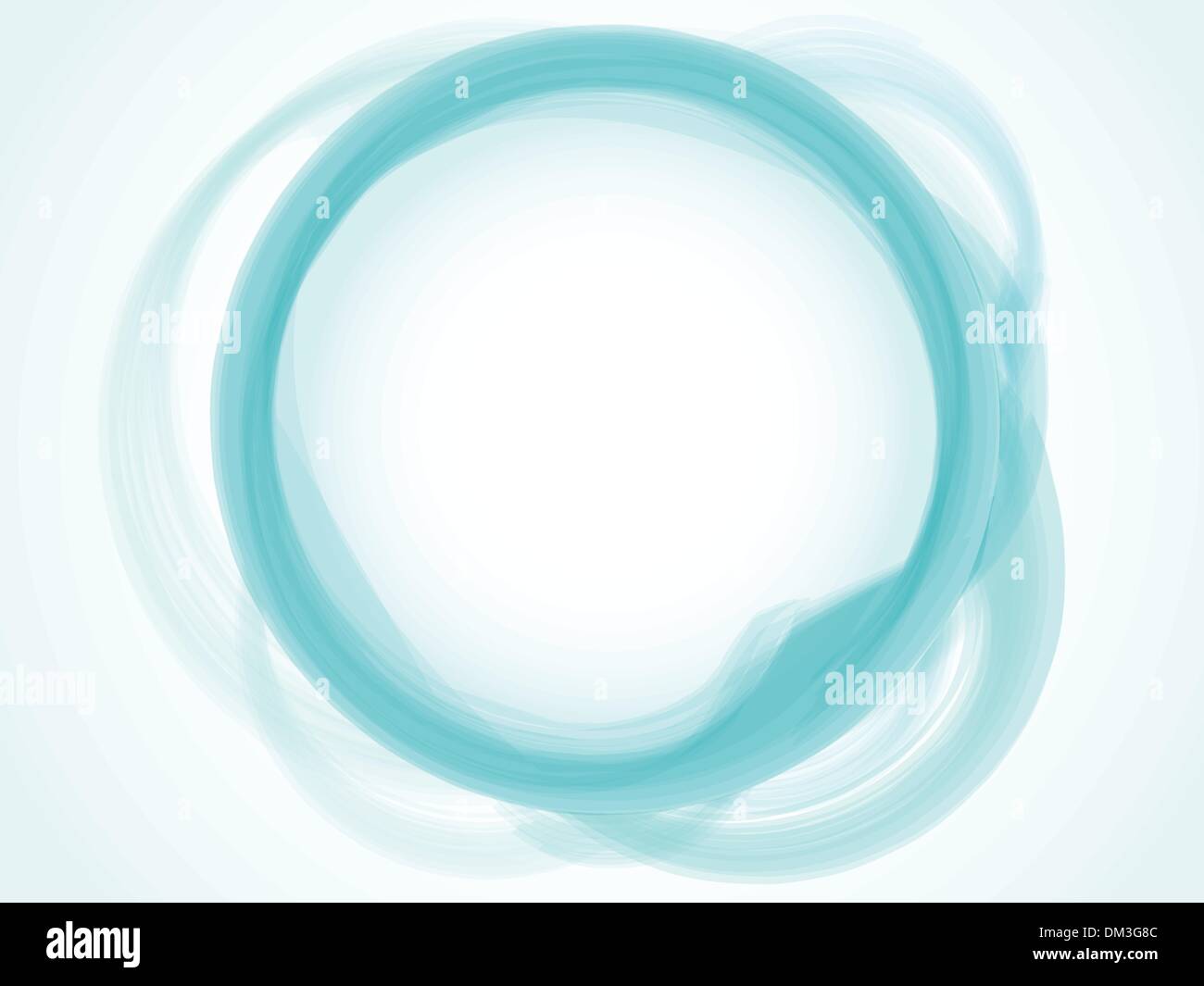 Abstract Pastel blue aqua circle Stock Vector Image & Art - Alamy