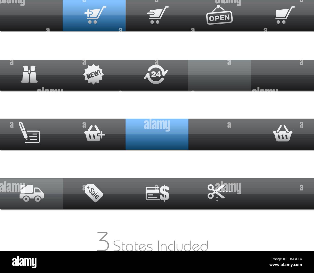 Www search bar icons Stock Vector Images - Alamy