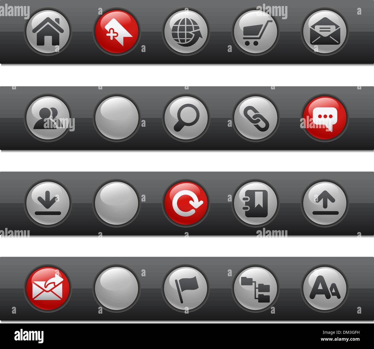 Internet search bar vector icons hi-res stock photography and images ...