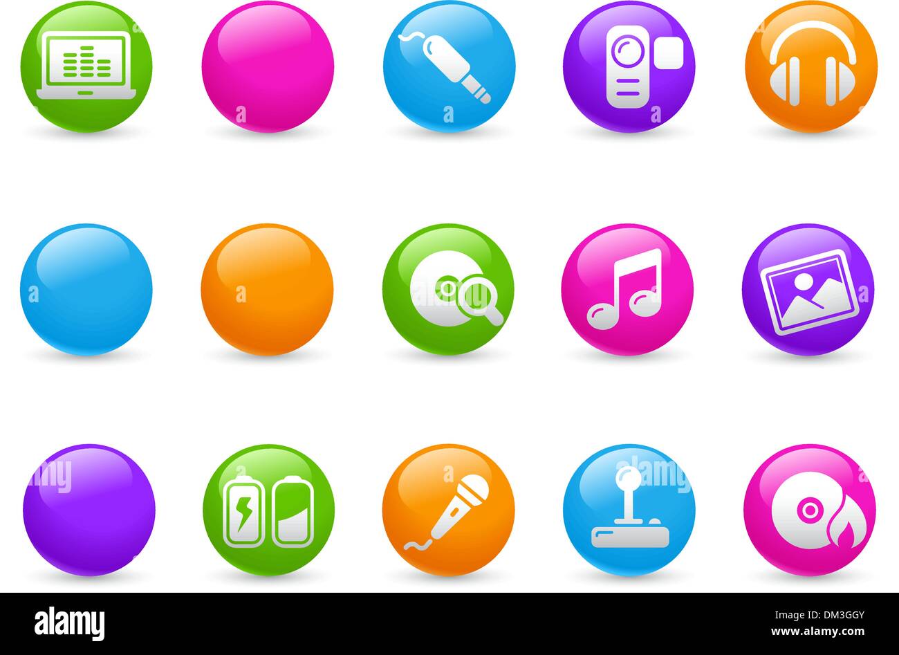 Rainbow tv Stock Vector Images - Alamy