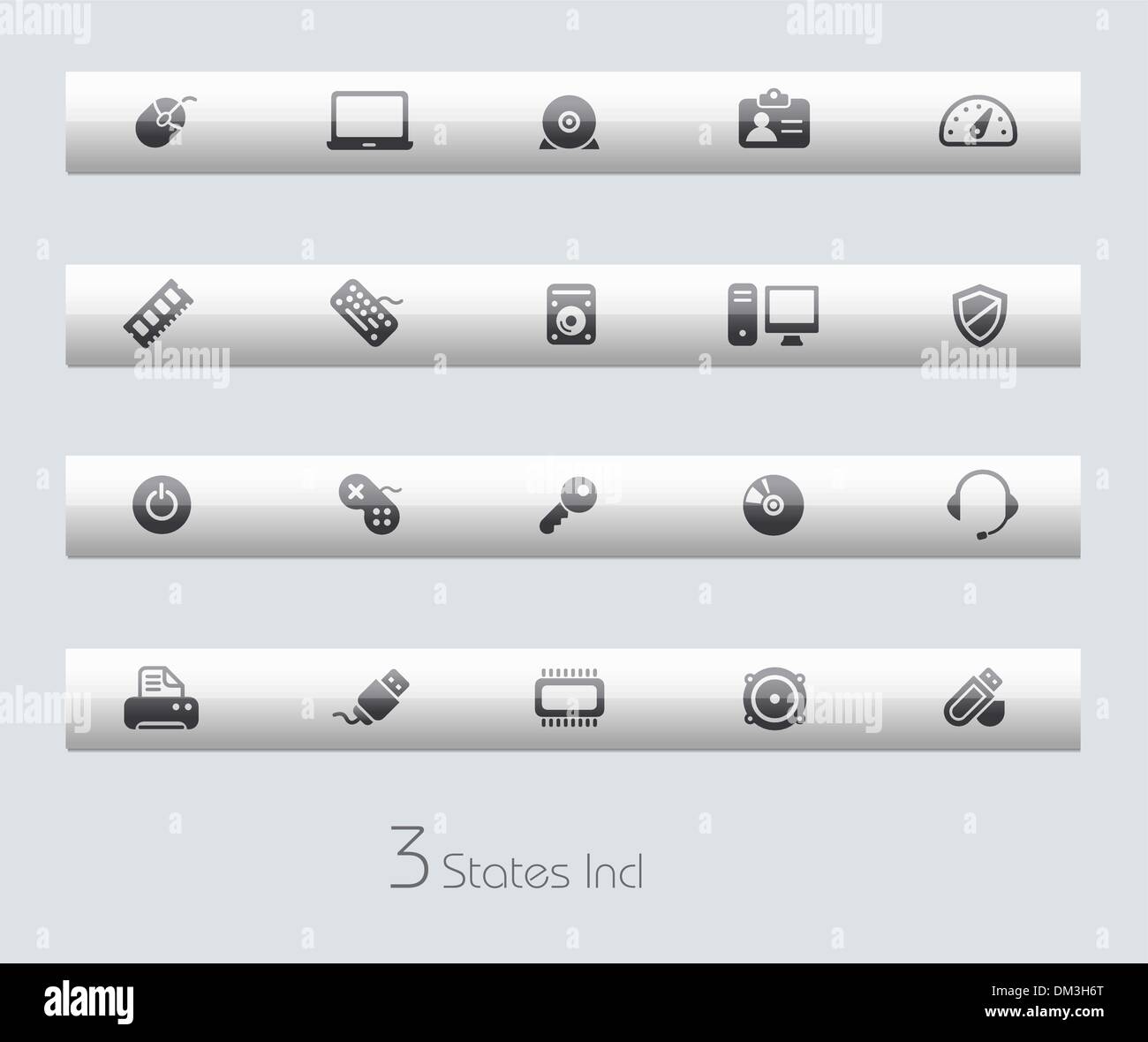 Plug in memory Stock Vector Images - Alamy