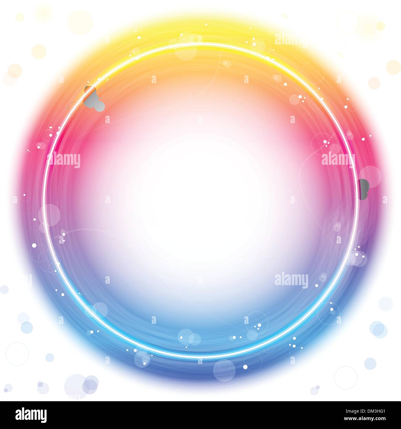 Red Circle Border with Sparkles and Swirls Stock Vector Image & Art - Alamy