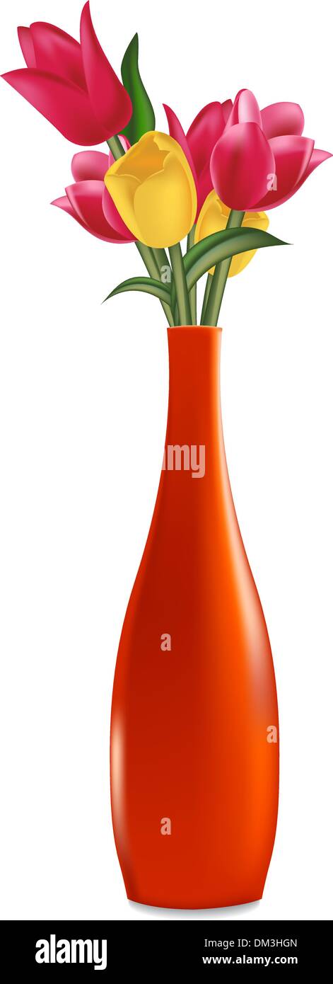 Bud vase Stock Vector Images - Alamy