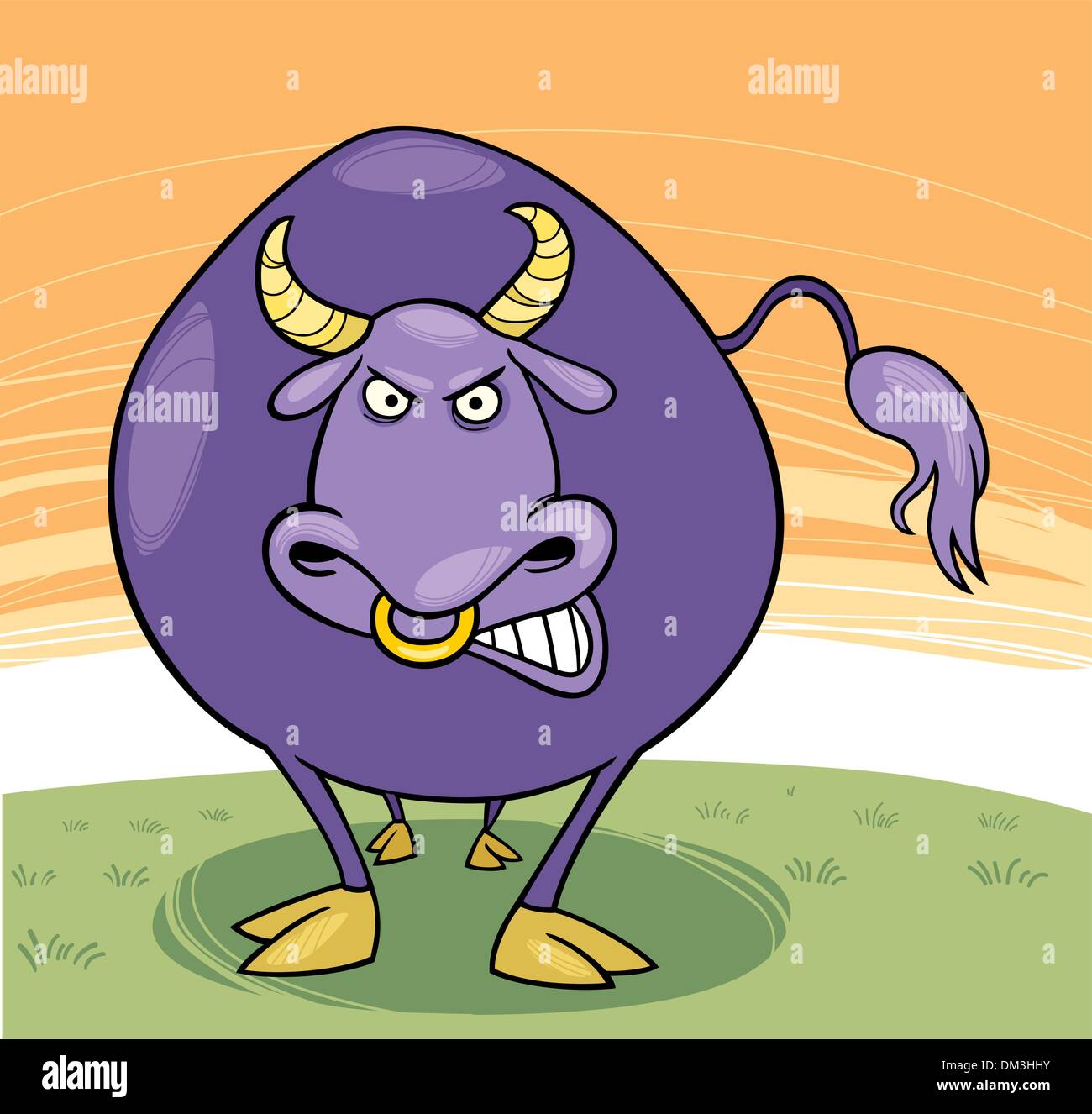 Farm animals: Bull Stock Vector Image & Art - Alamy