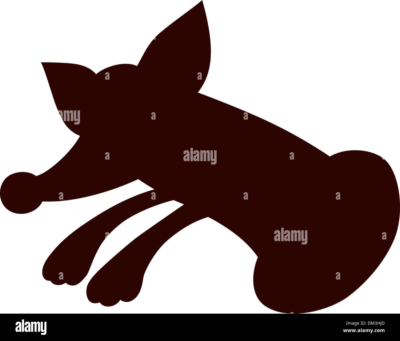 Burrow Stock Vector Images - Alamy