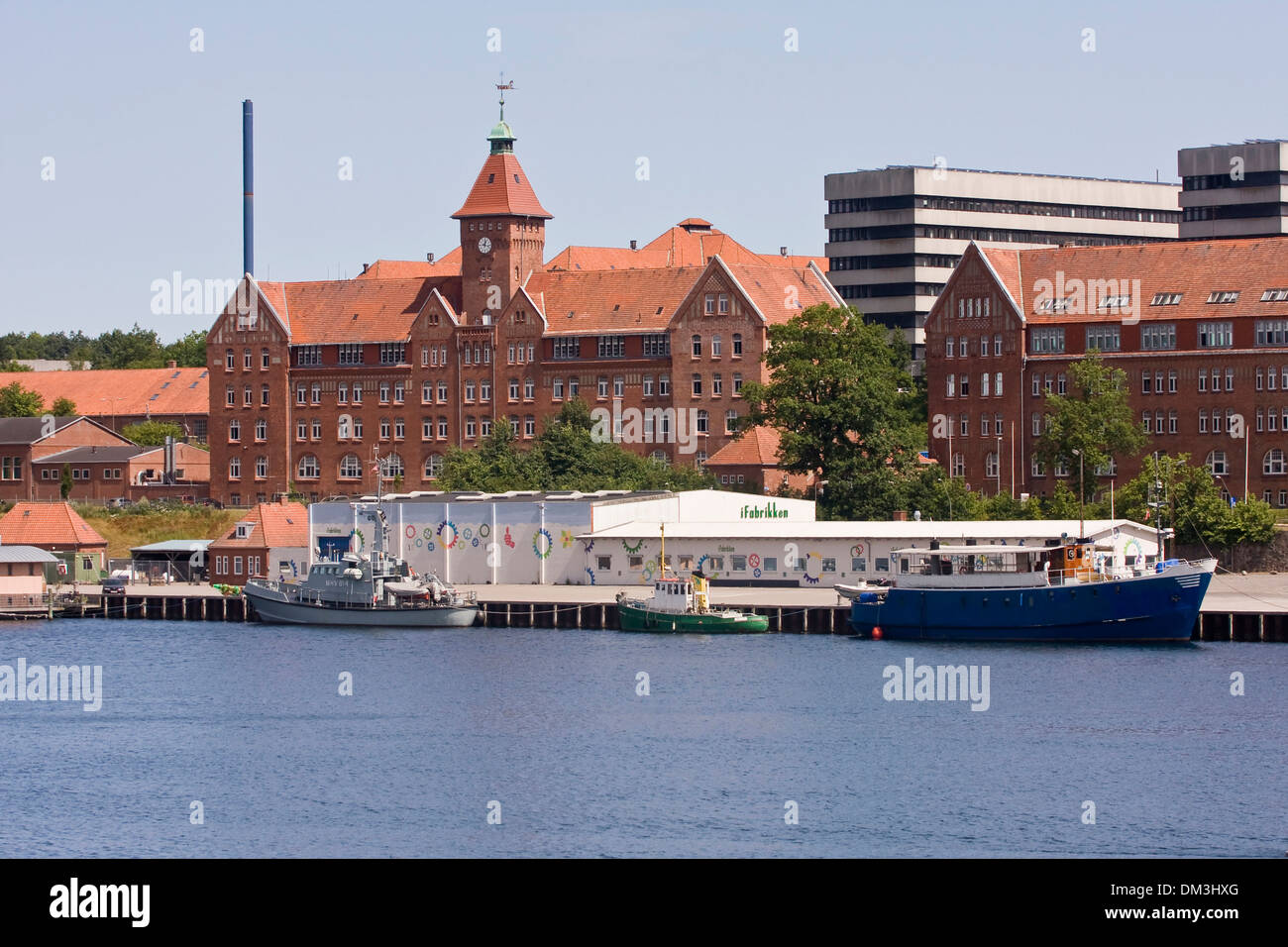 Boats, town, city, Denmark, Danish, Europe, harbours, ports, harbour ...