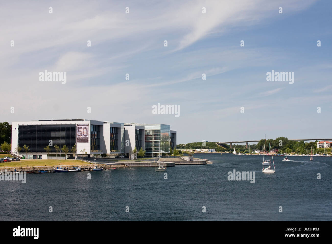 Boats, town, city, Denmark, Danish, Europe, harbours, ports, harbour ...
