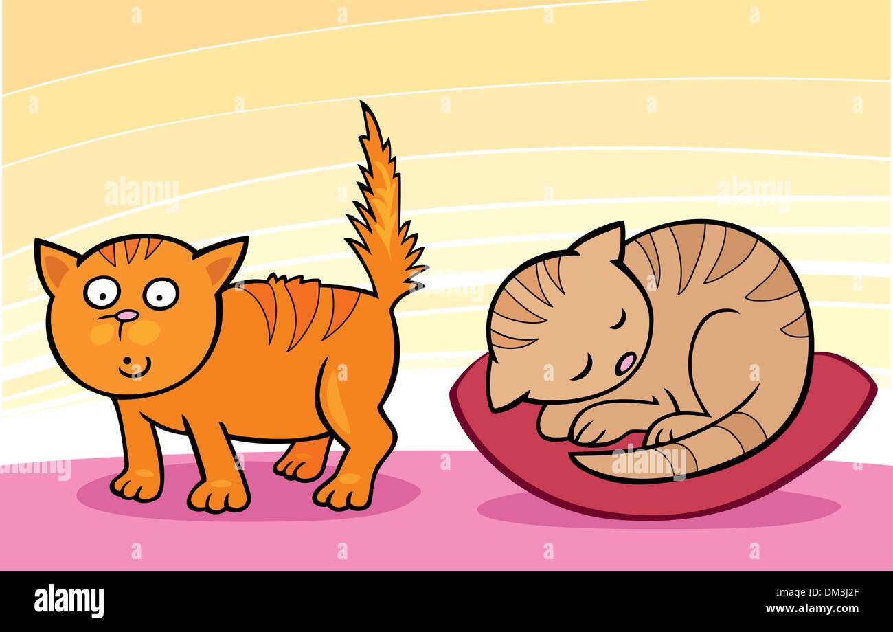 Mog the cat Stock Vector Images - Alamy