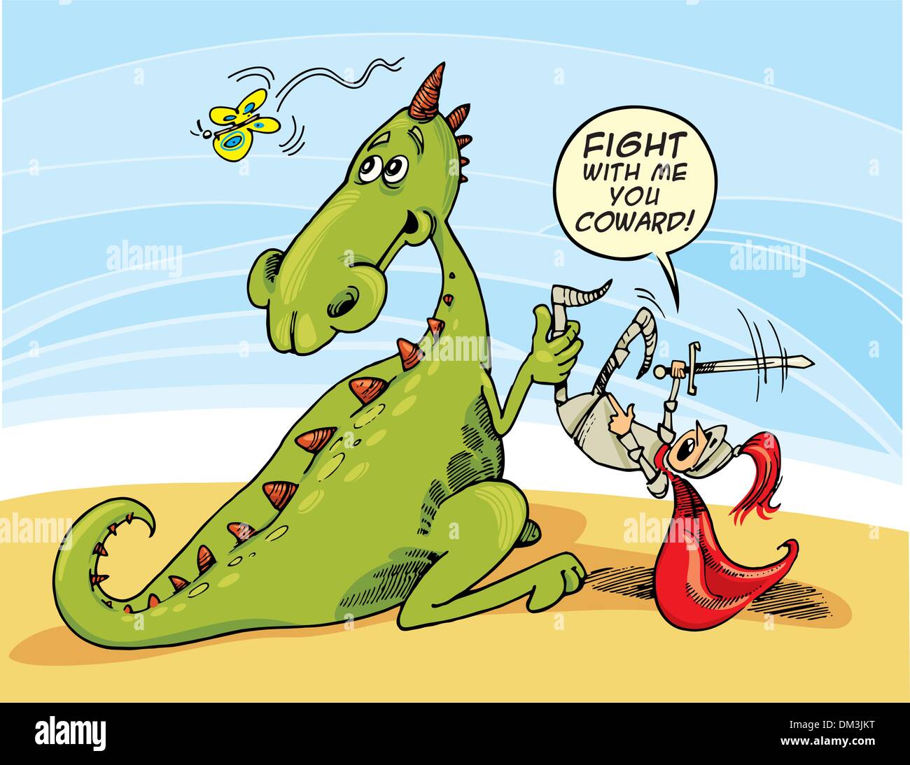 Knight errant Stock Vector Images - Alamy