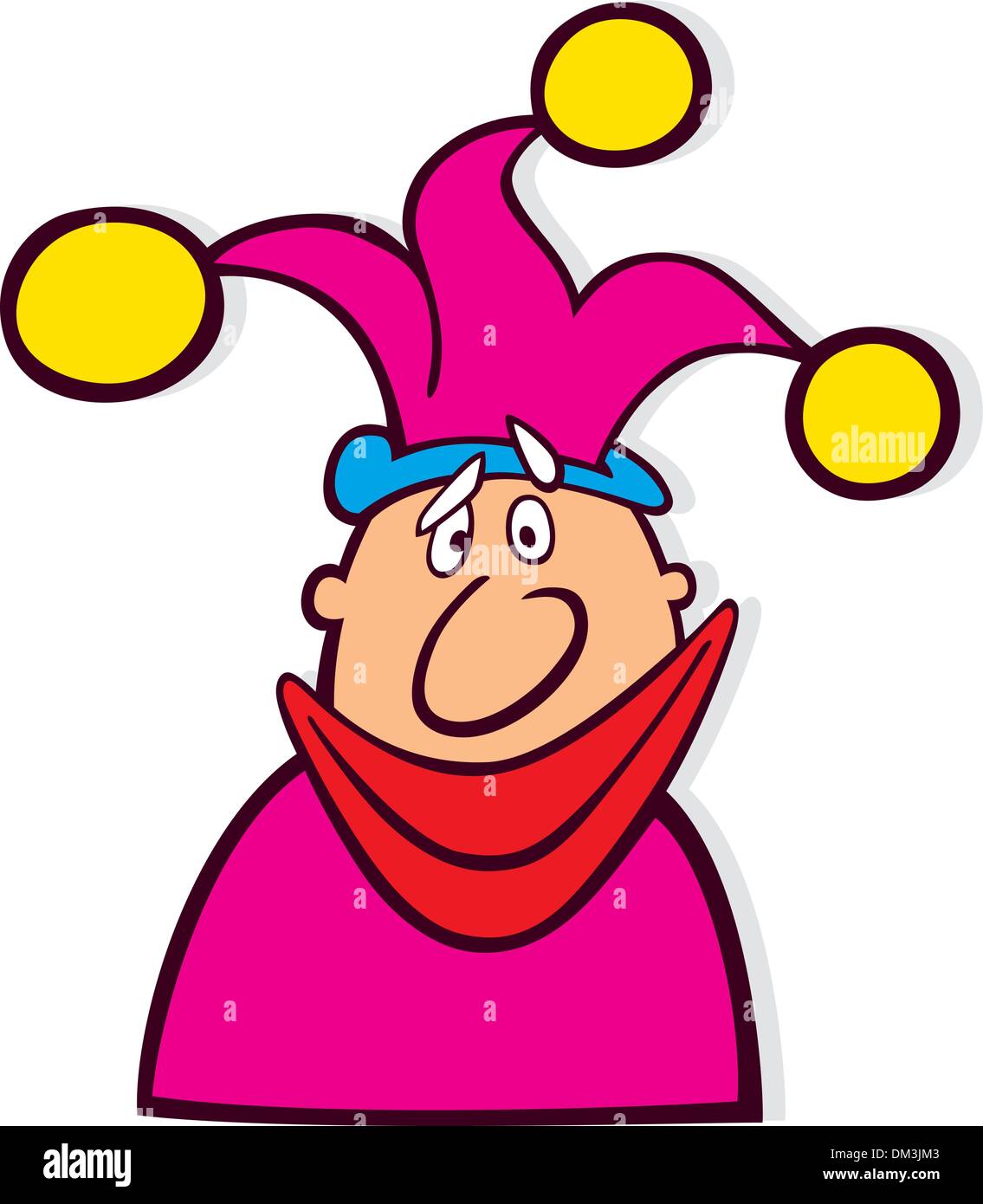 Jester card Stock Vector Images - Alamy