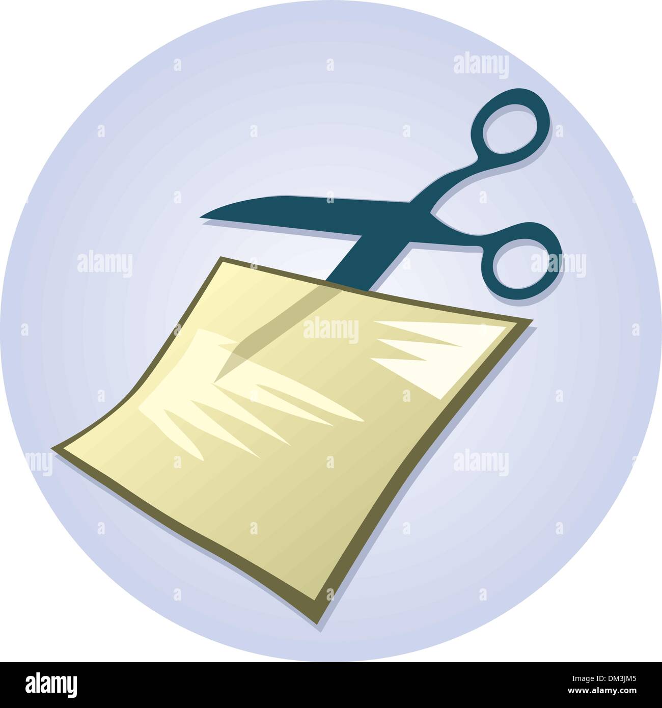 Cartoon illustration funny scissors hi-res stock photography and images ...